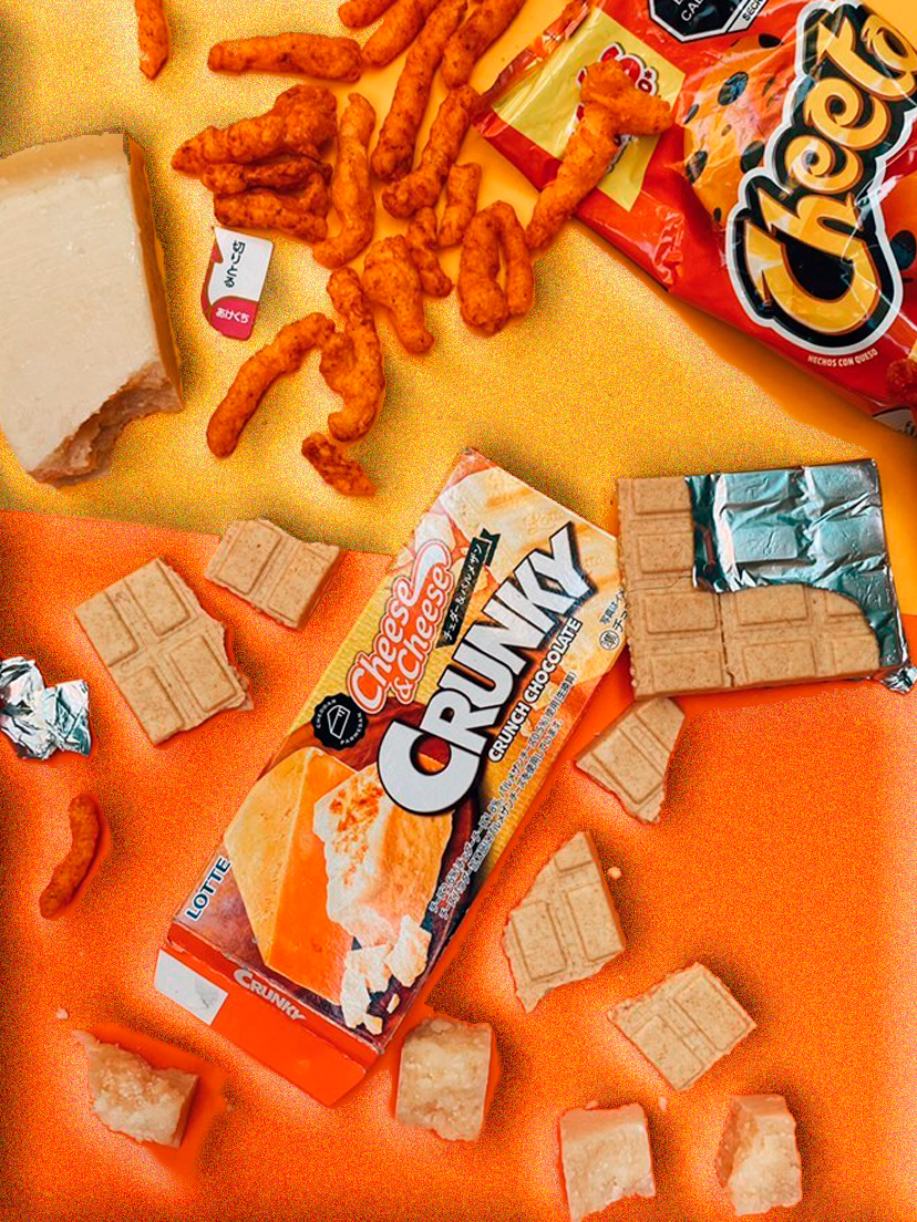 This Cheese Flavored White Chocolate Tastes Just Like Cheetos